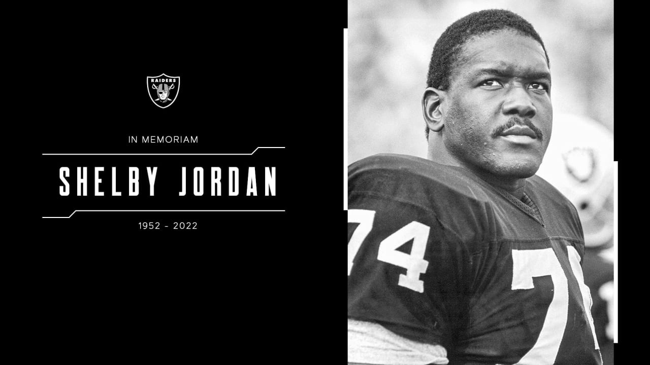 Raiders mourn the passing of Shelby Jordan