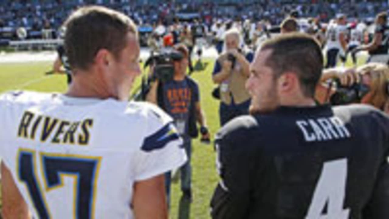 Chargers QB Rivers Talks Raiders Week