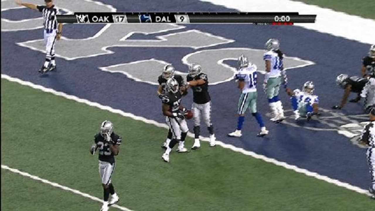 Pre WK 1: Raiders game-ending interception