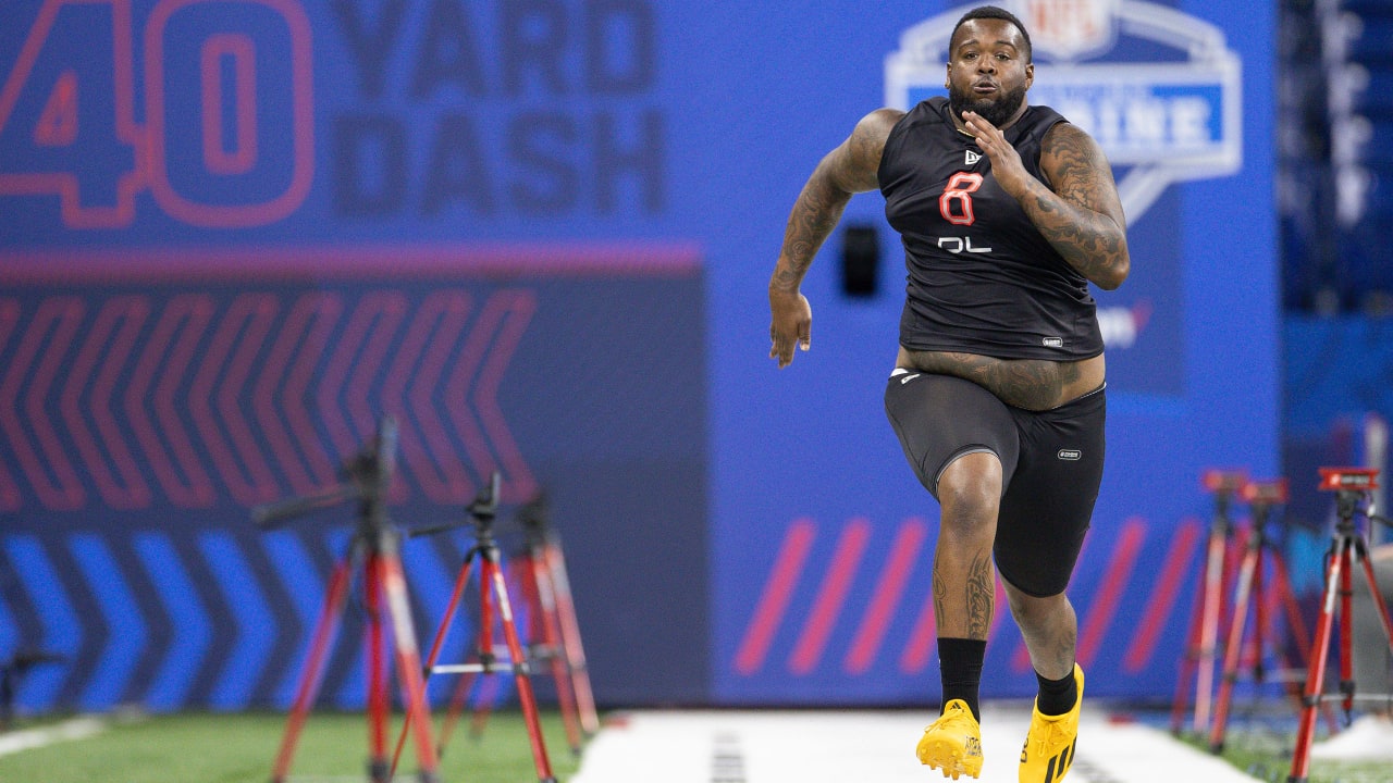 Neil Farrell Jr. runs 40-yard dash at 2022 NFL Combine