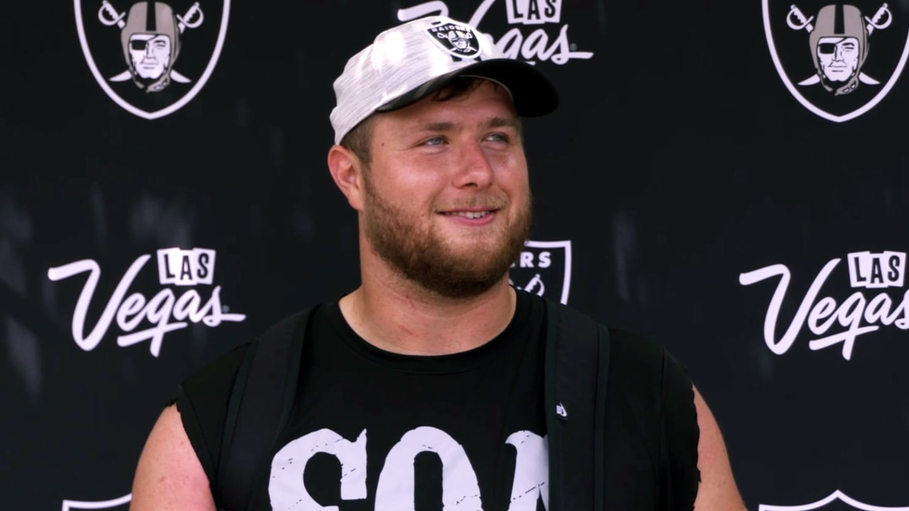 Kolton Miller discusses competition during joint practices and the Rams ...