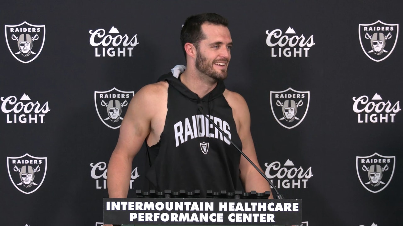 Derek Carr on facing Patriots: 'It's a tough task'