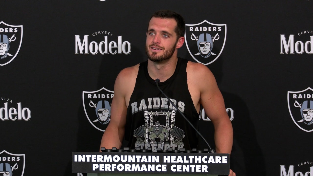Derek Carr: 'They're a really good football team'