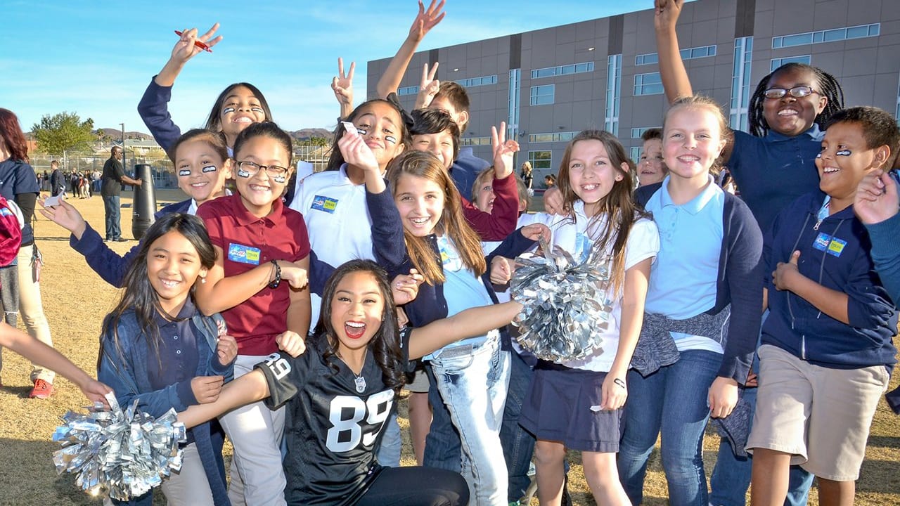 Las Vegas: NFL Play 60 at Stevens Elementary