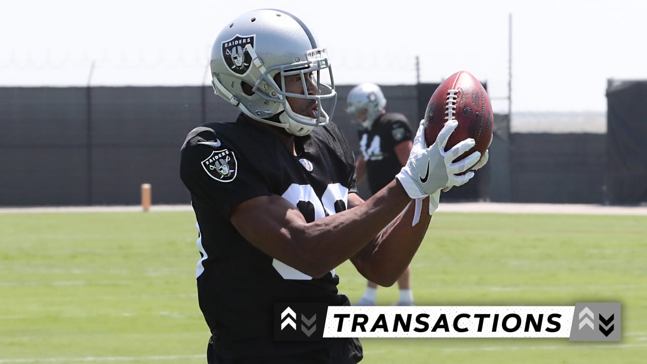 Raiders elevate Blacknall; make practice squad additions