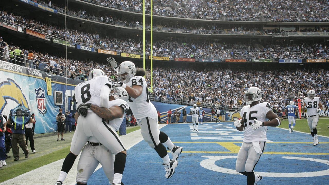 Through The Years: Raiders vs. Chargers