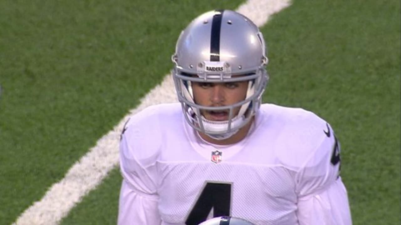 Derek Carr's Debut
