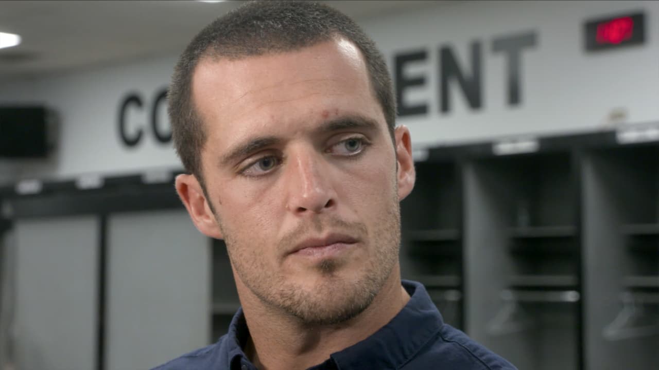 QB Derek Carr: "We have great receivers that can make plays down the field"
