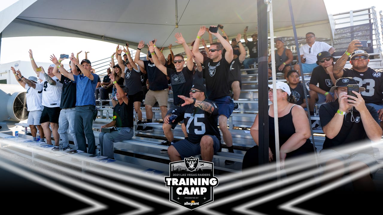 Photos: Raiders welcome first responders to Training Camp