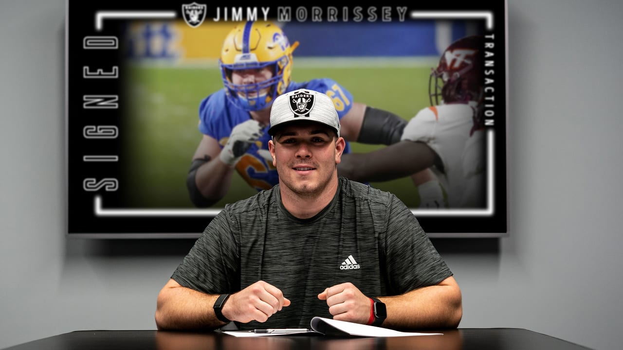 Raiders sign seventh-round pick C Jimmy Morrissey