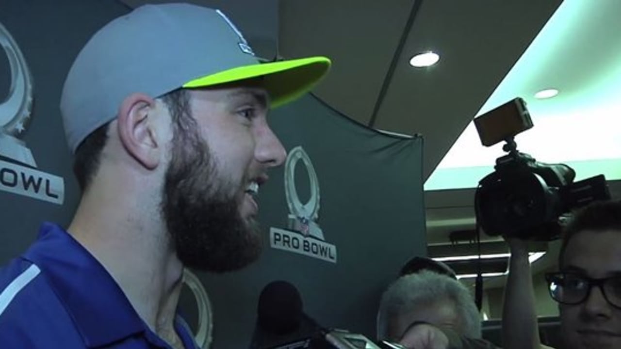 Luck Talks About The Pro Bowl