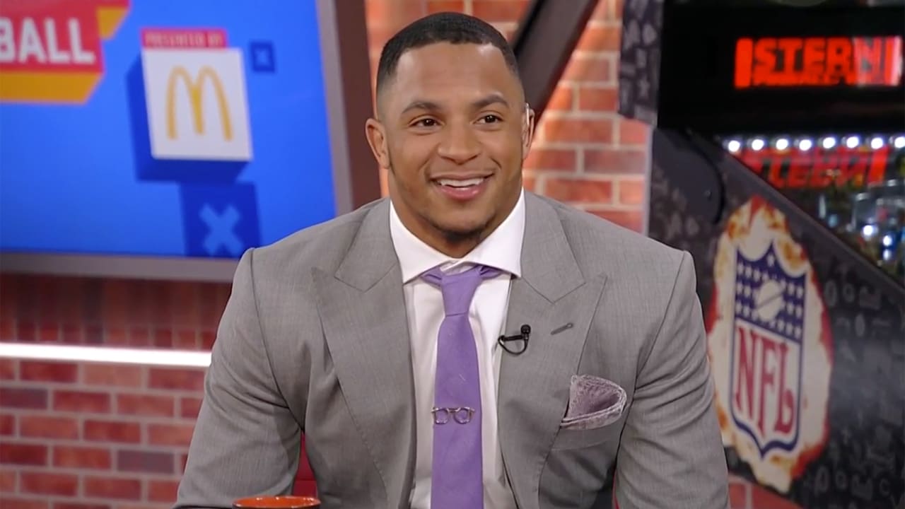 Flashback: Johnathan Abram joins Good Morning Football crew