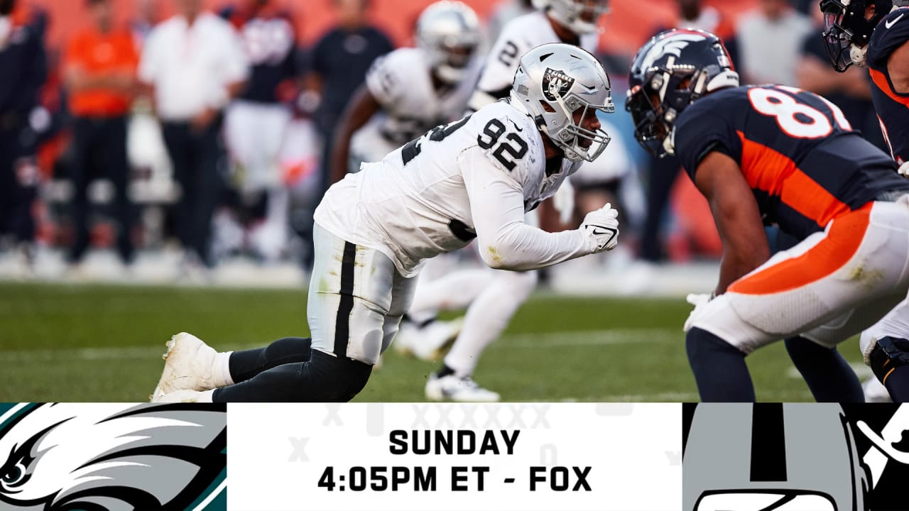 NFLN: Raiders vs. Eagles preview | Week 7