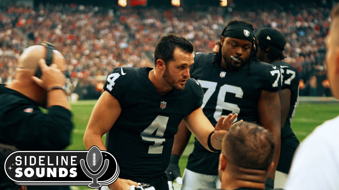 Best sideline sounds from Raiders' Week 7 win: 'There's more gas in the ...