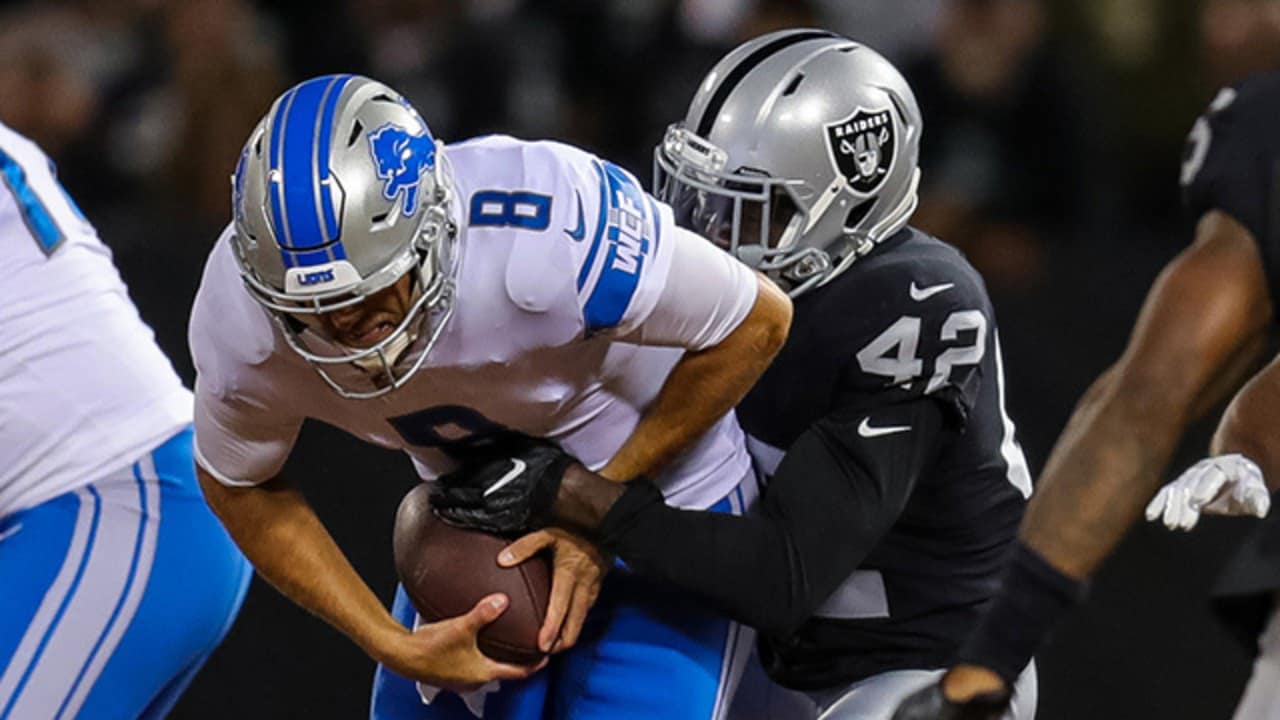 S Karl Joseph goes airborne for sack