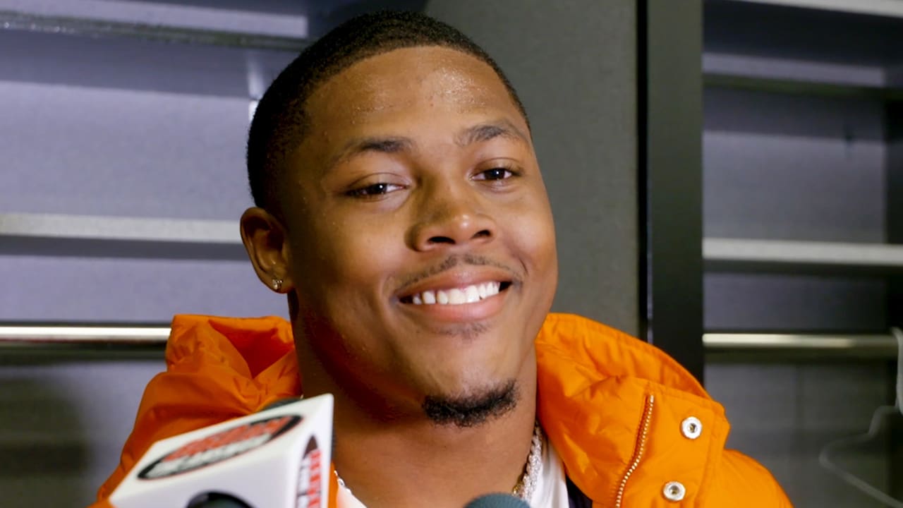 Josh Jacobs discusses Tyrell Williams and the run game vs. Bengals