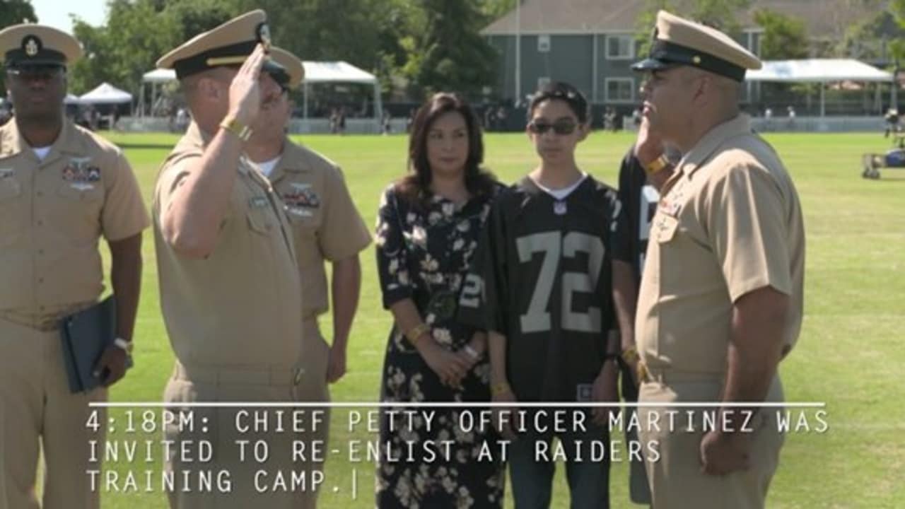 #RandomActsofKickoff: Chief Petty Officer Martinez
