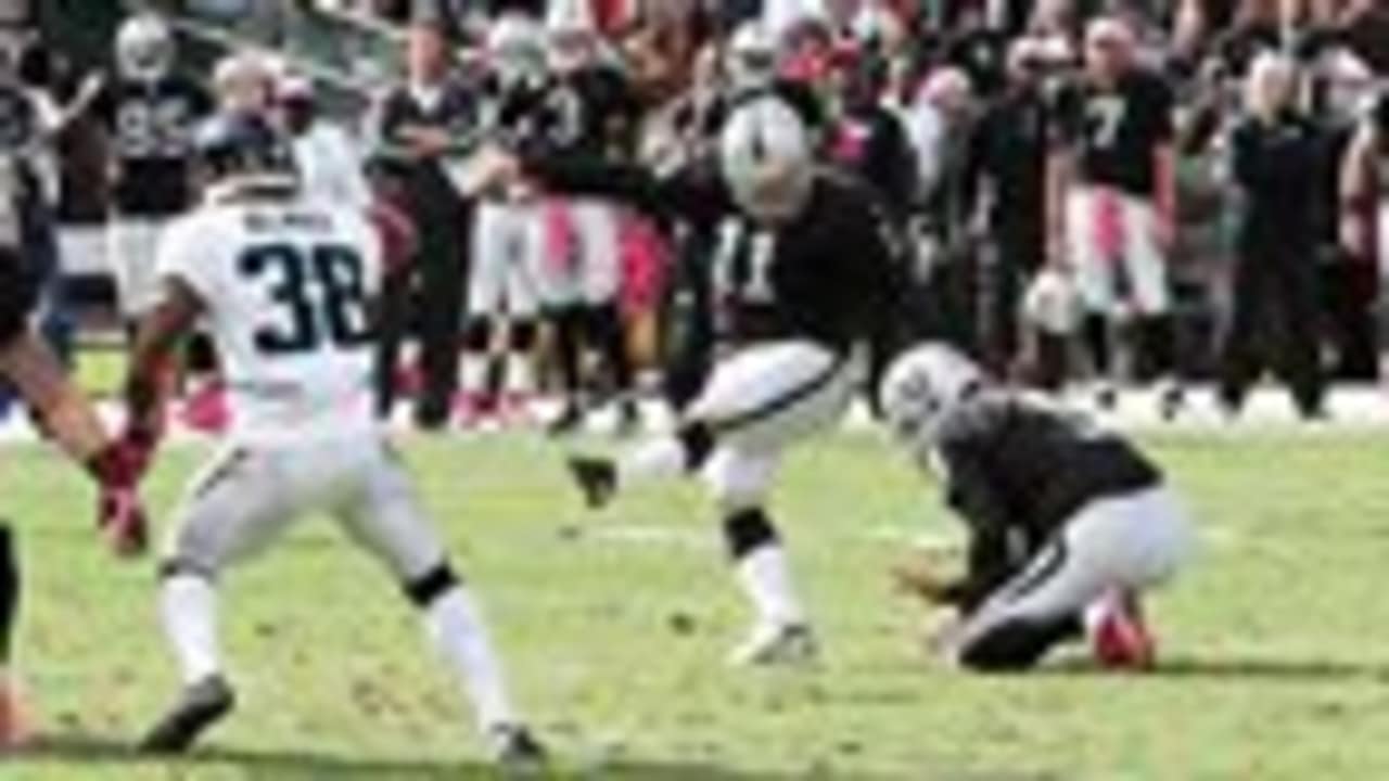 Janikowski Earns Fourth Career Player of Month Award