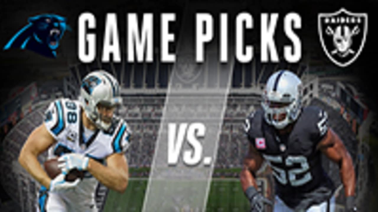 Expert Game Picks: Oakland Raiders vs. Carolina Panthers