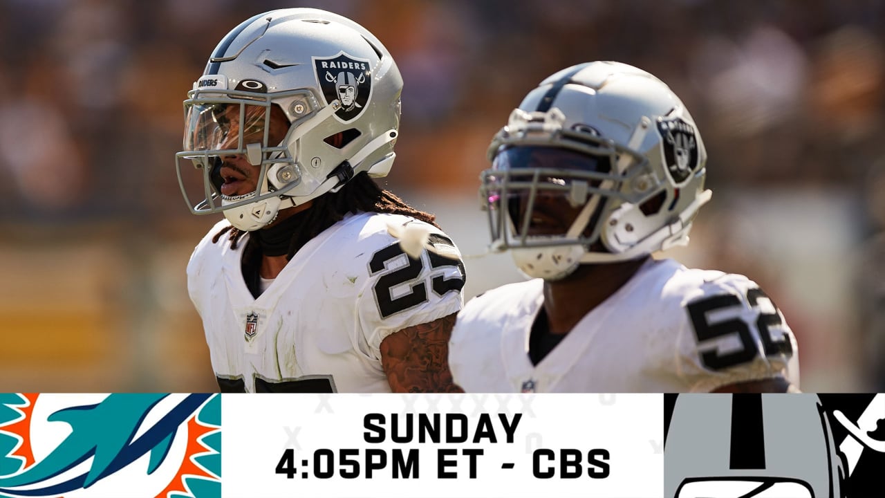 NFLN: Raiders vs. Dolphins preview | Week 3