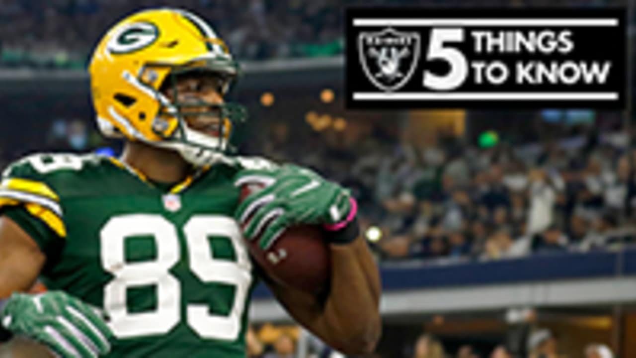 5 Things To Know About Tight End Jared Cook