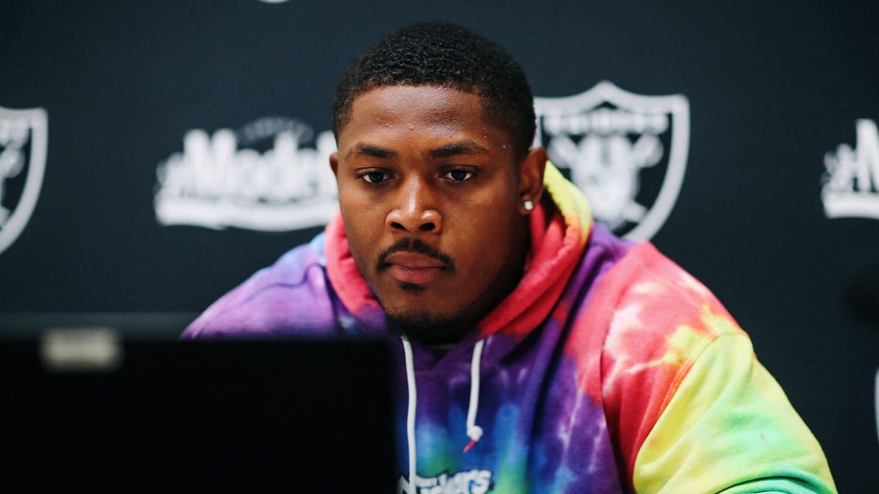 Josh Jacobs shares how Marcus Allen has become a mentor to him