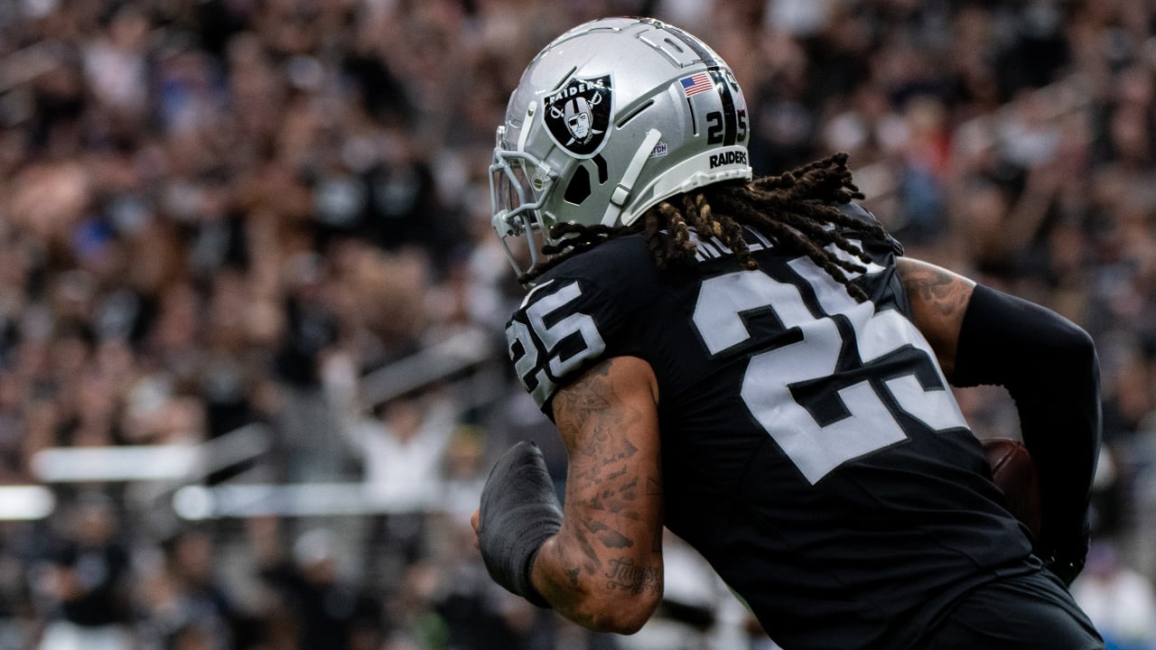 Raiders 2023 Week 6 Highlights vs. Patriots | Tre'von Moehrig picks off Mac Jones