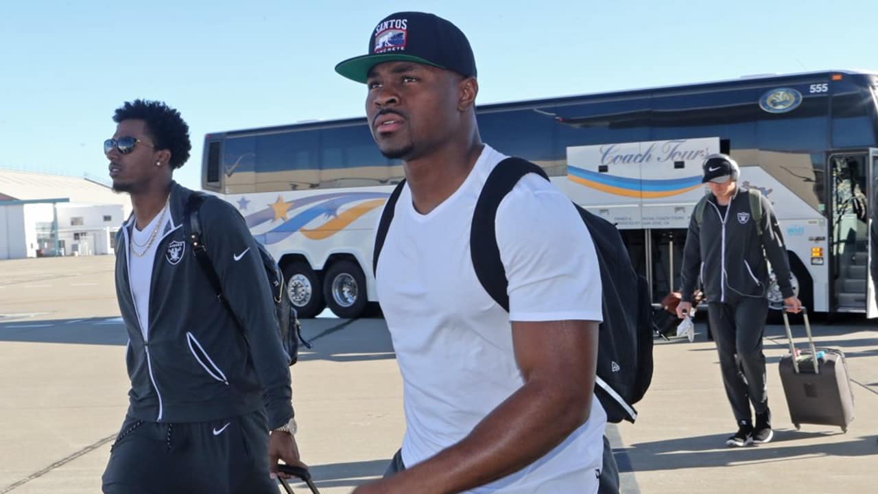 Oakland Raiders Depart For Houston