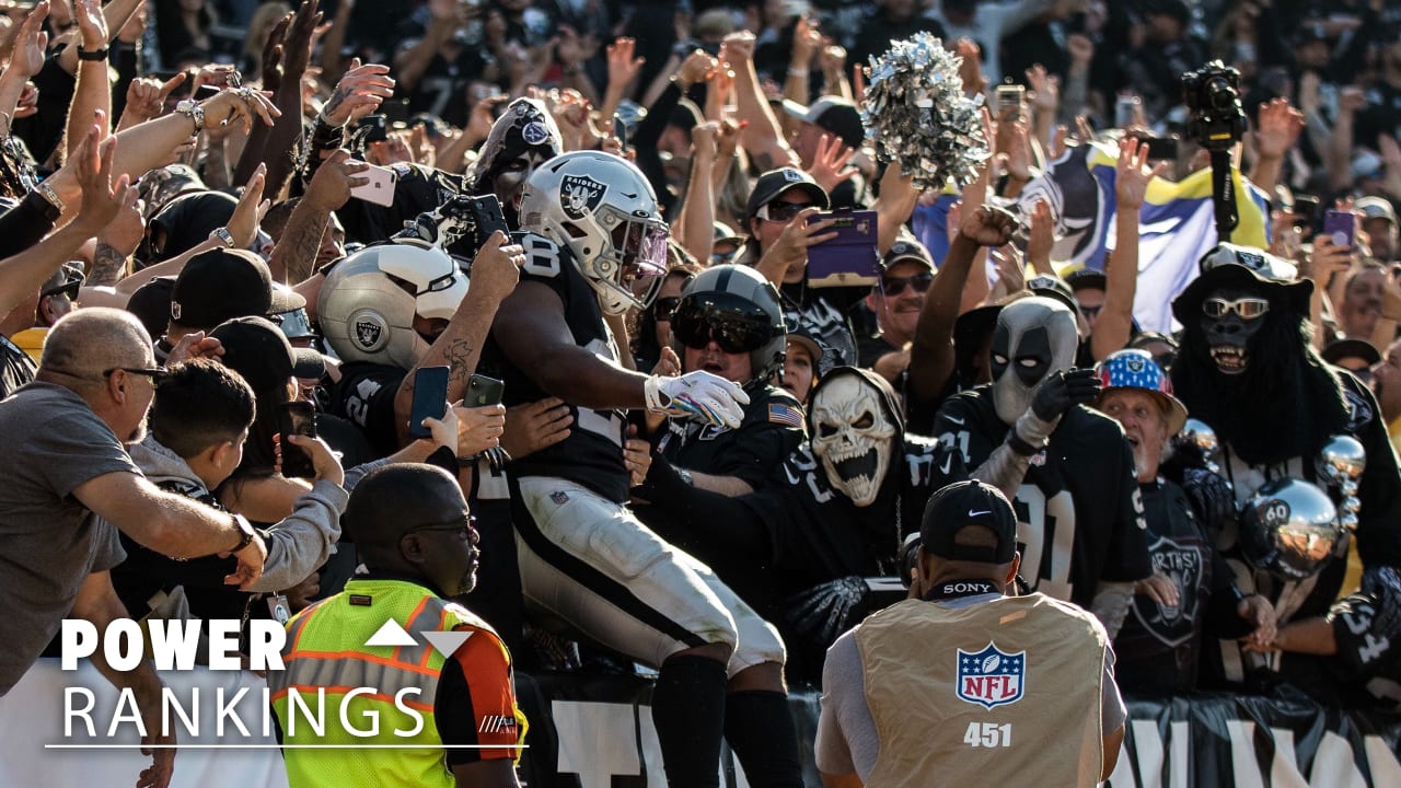 Power Rankings: Raiders handle business back at the Coliseum