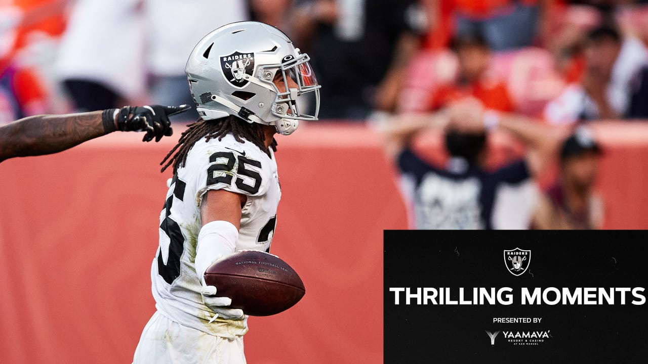 Raiders secondary dominates Broncos in 2021 | Thrilling Moments