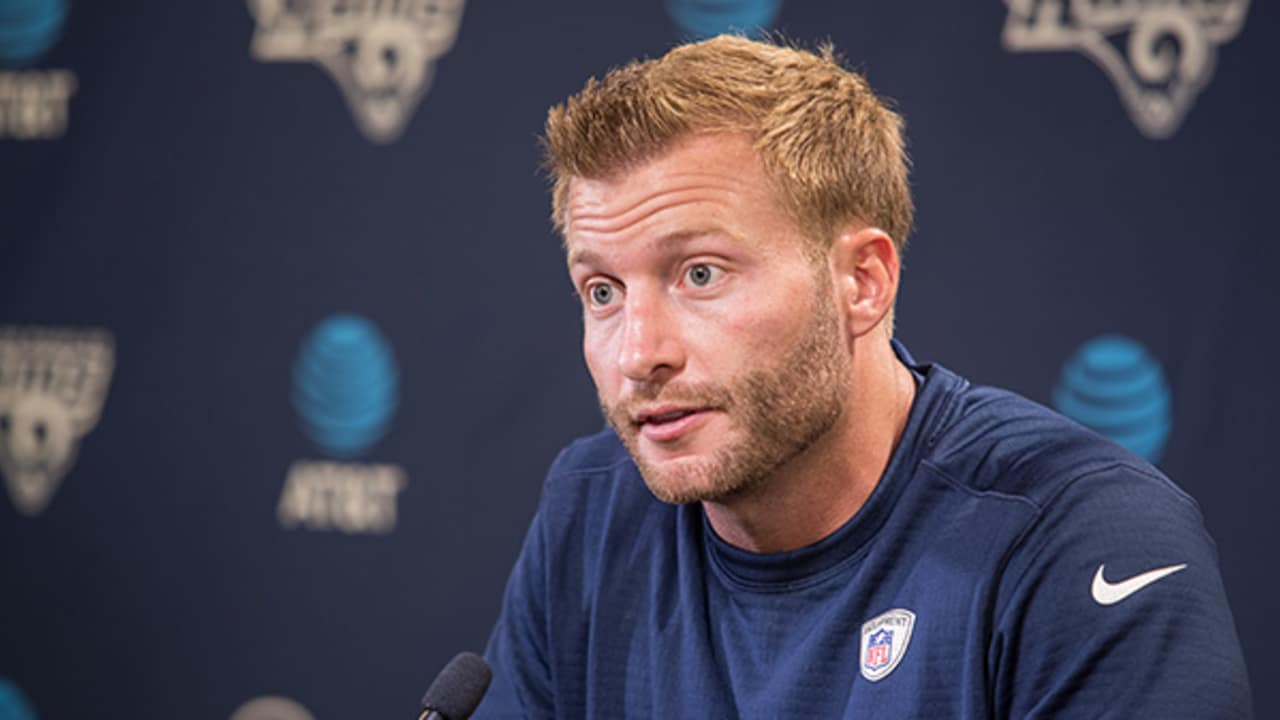 TRANSCRIPT: McVay, Goff Press Conference 9-6