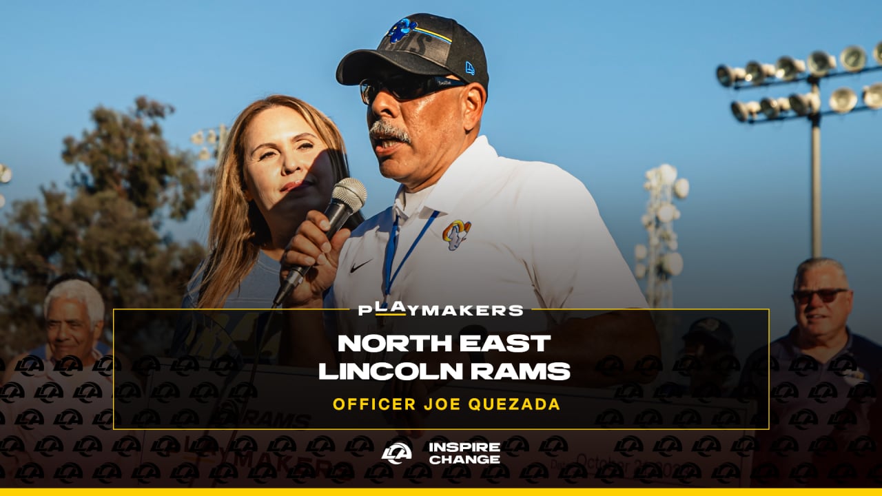 LAPD officer Joe Quezada is Rams' eighth 'pLAymaker' honoree of 2023