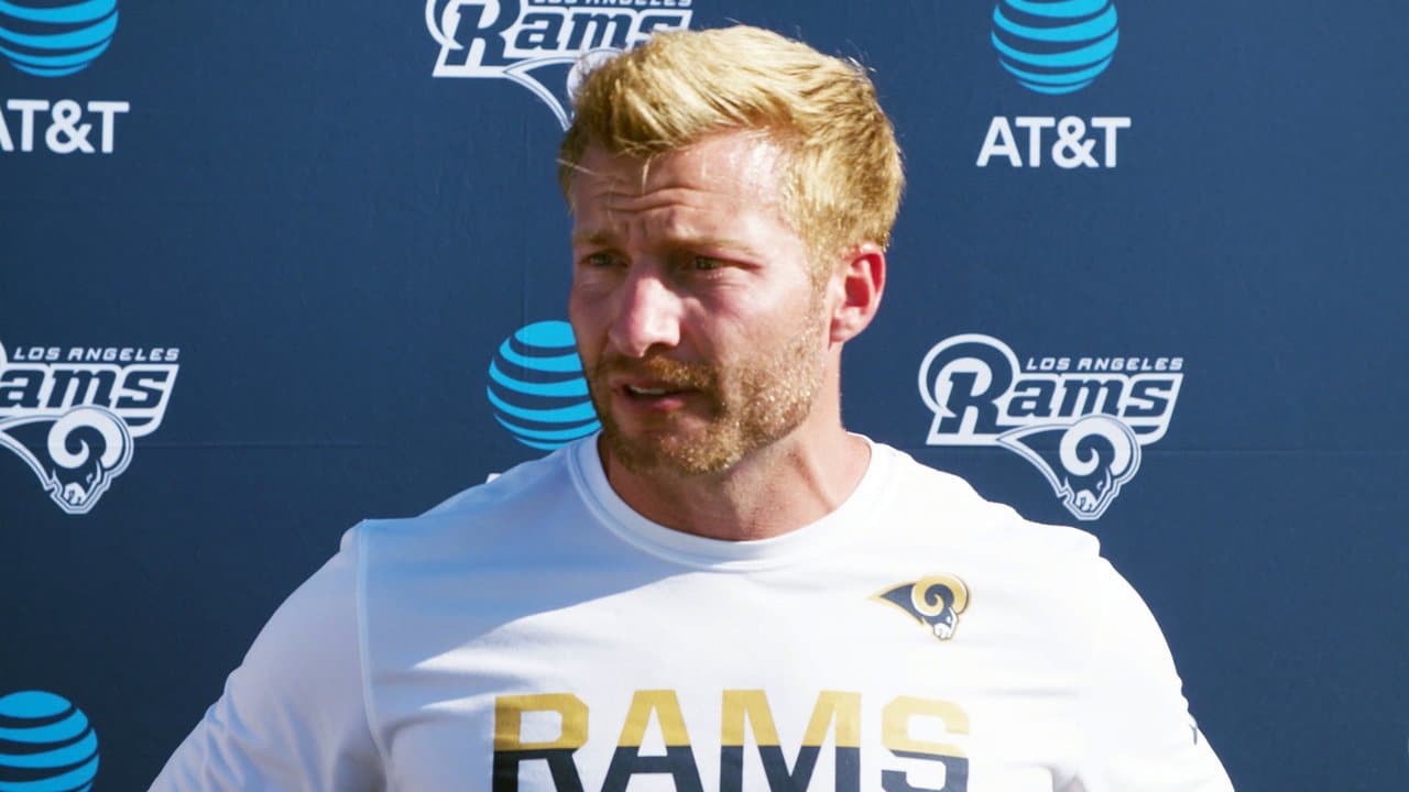 Sean McVay Day 15 Training Camp Press Conference