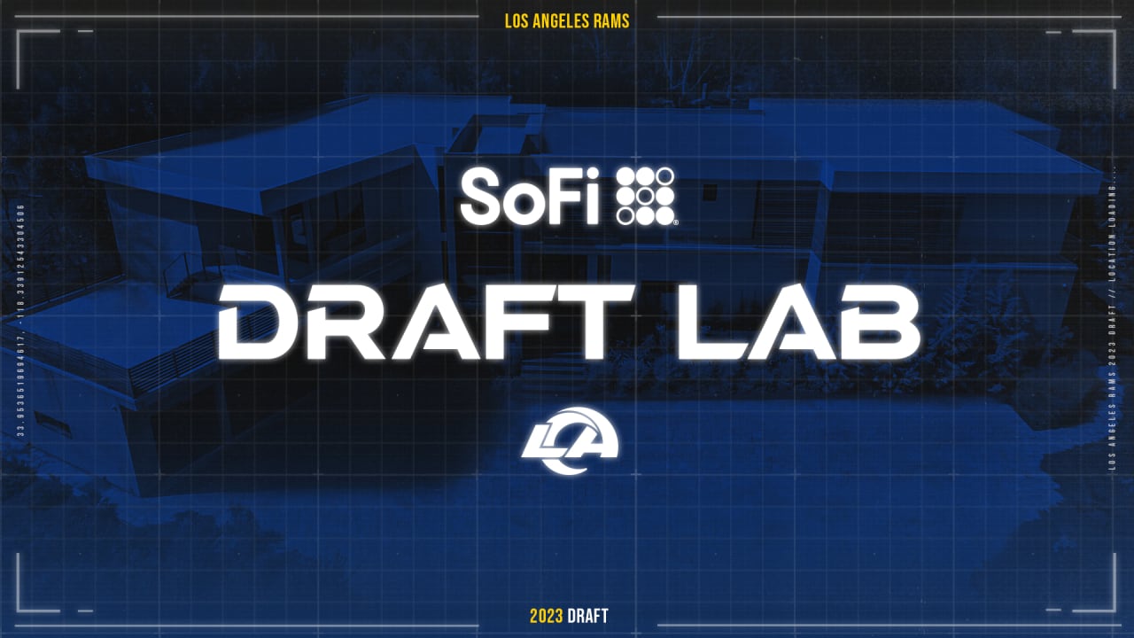Los Angeles Rams are back in the lab at the SoFi Draft Lab