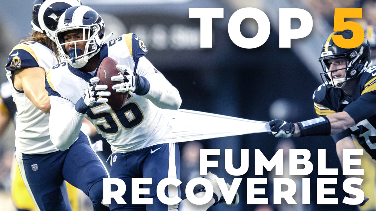 Top 5 fumble recoveries from 2019