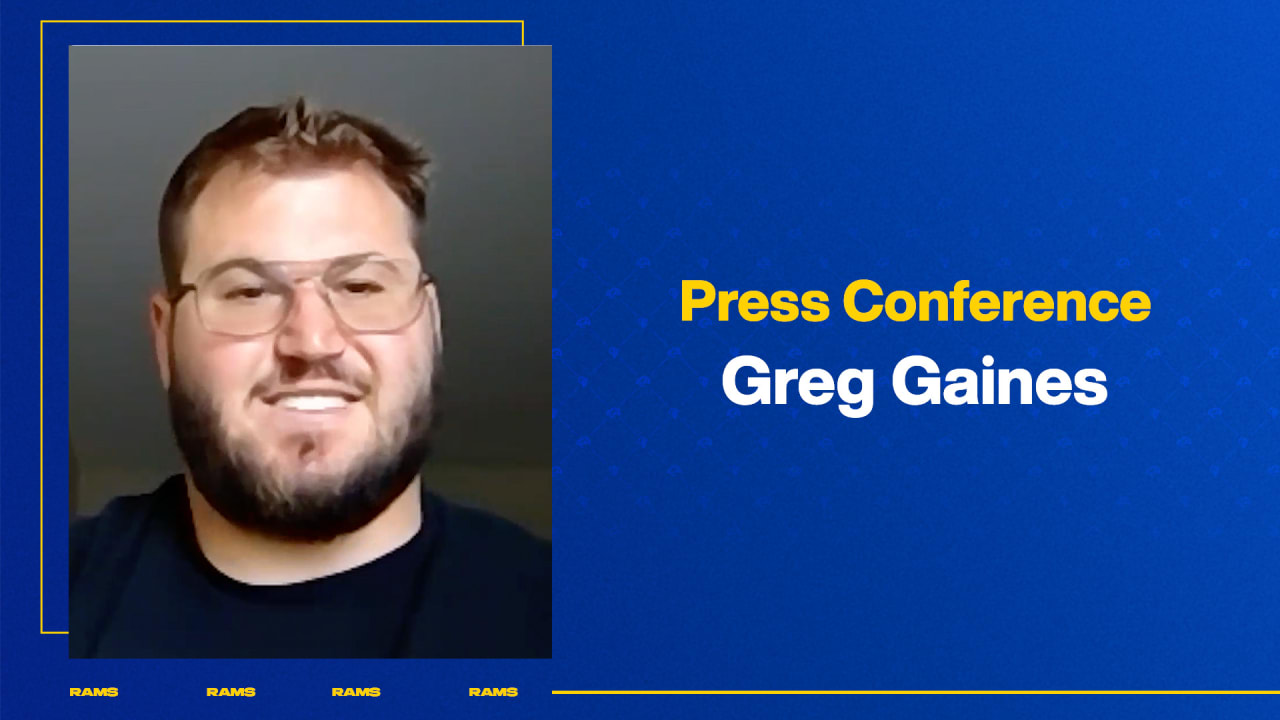 Rams defensive lineman Greg Gaines on getting two sacks against Saints, what Rams need to do to ...