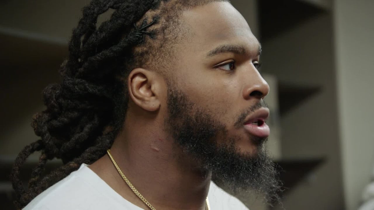 Mark Barron Postgame Locker Room Interview 10-21