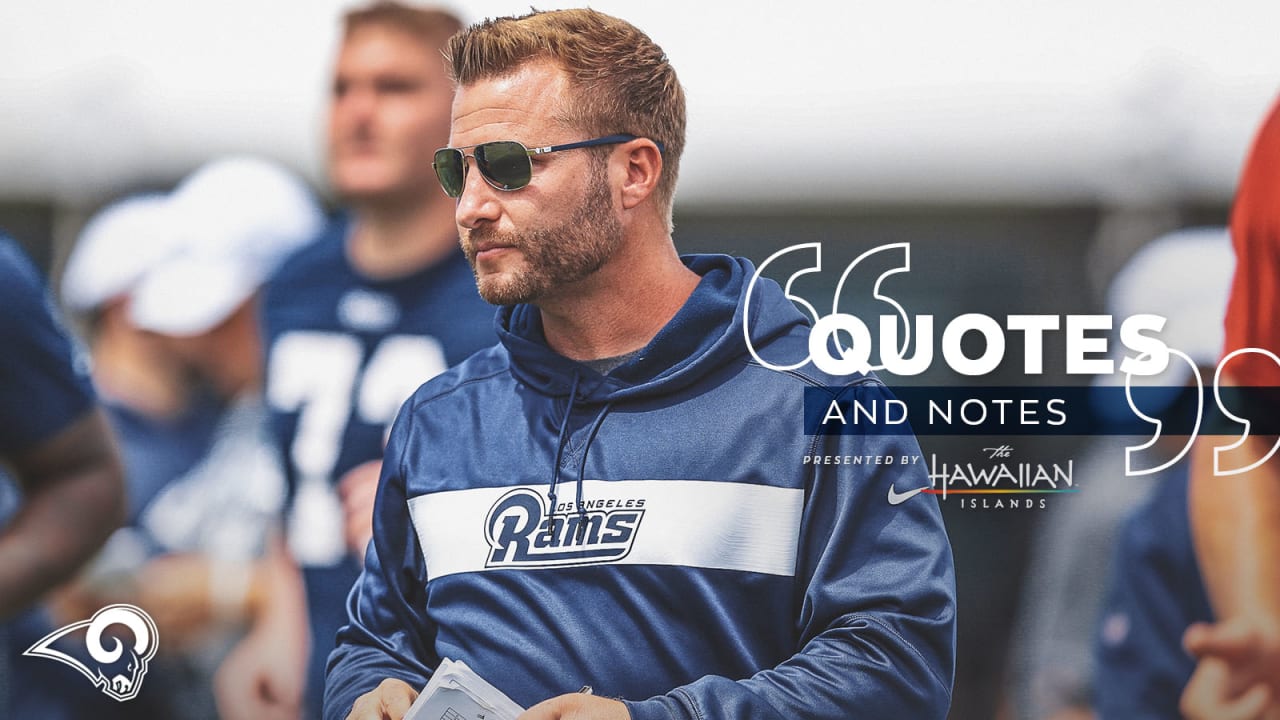 Quotes & Notes 8/4: Rams wrap up camp at UC Irvine