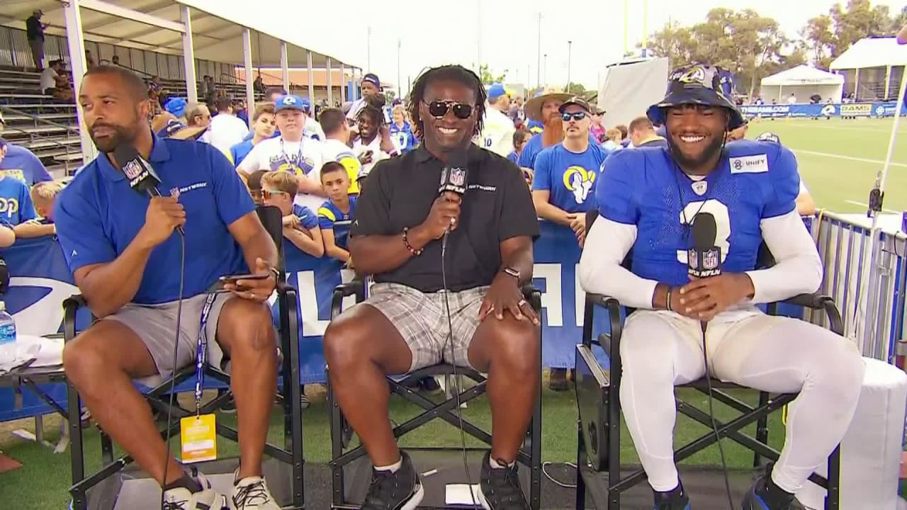 Los Angeles Rams running back Cam Akers Training Camp 2022 UC Irvine