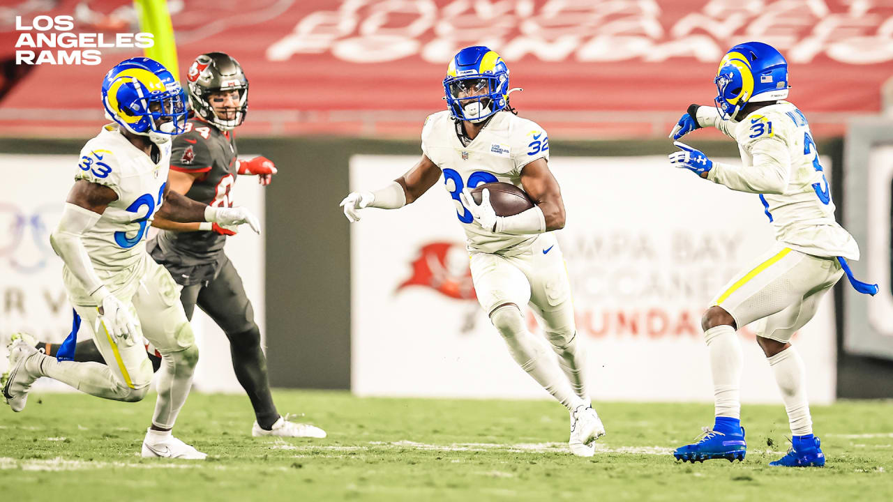 Rams rookie trio of Jordan Fuller, Van Jefferson, Cam Akers shines in ...