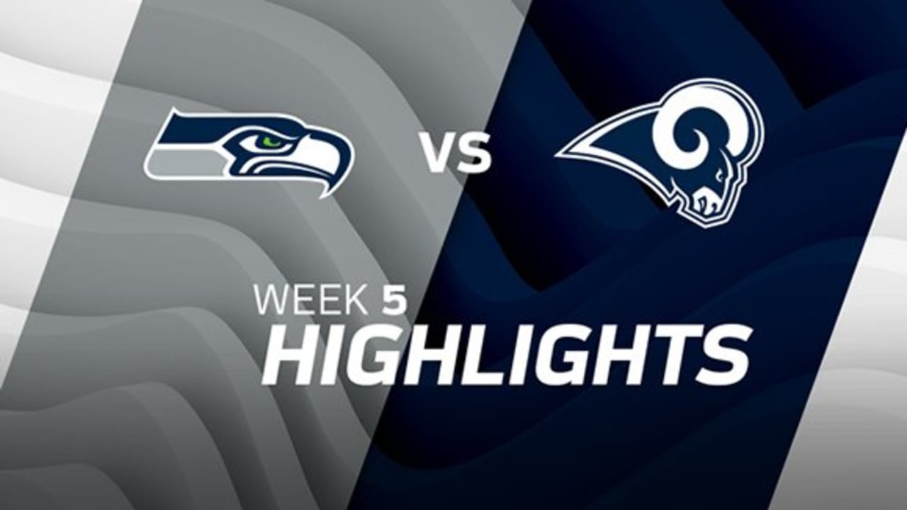 Seahawks vs. Rams Full Highlights