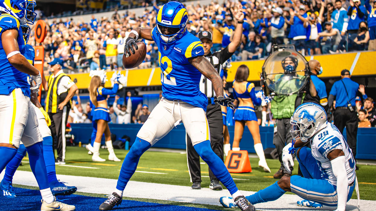 Highlights: Best passing touchdowns from first half of Rams 2021 season