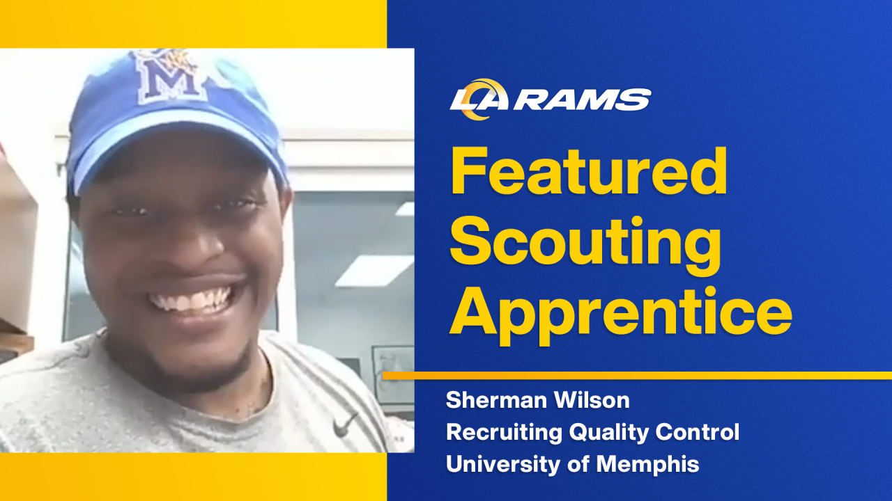 Meet Sherman Wilson | Rams Scouting Apprentice