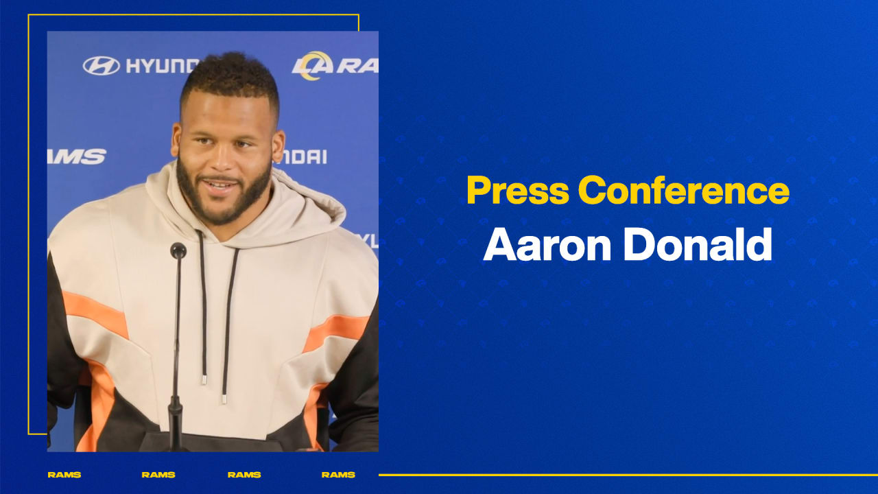 Rams defensive lineman Aaron Donald on Chiefs quarterback Patrick ...