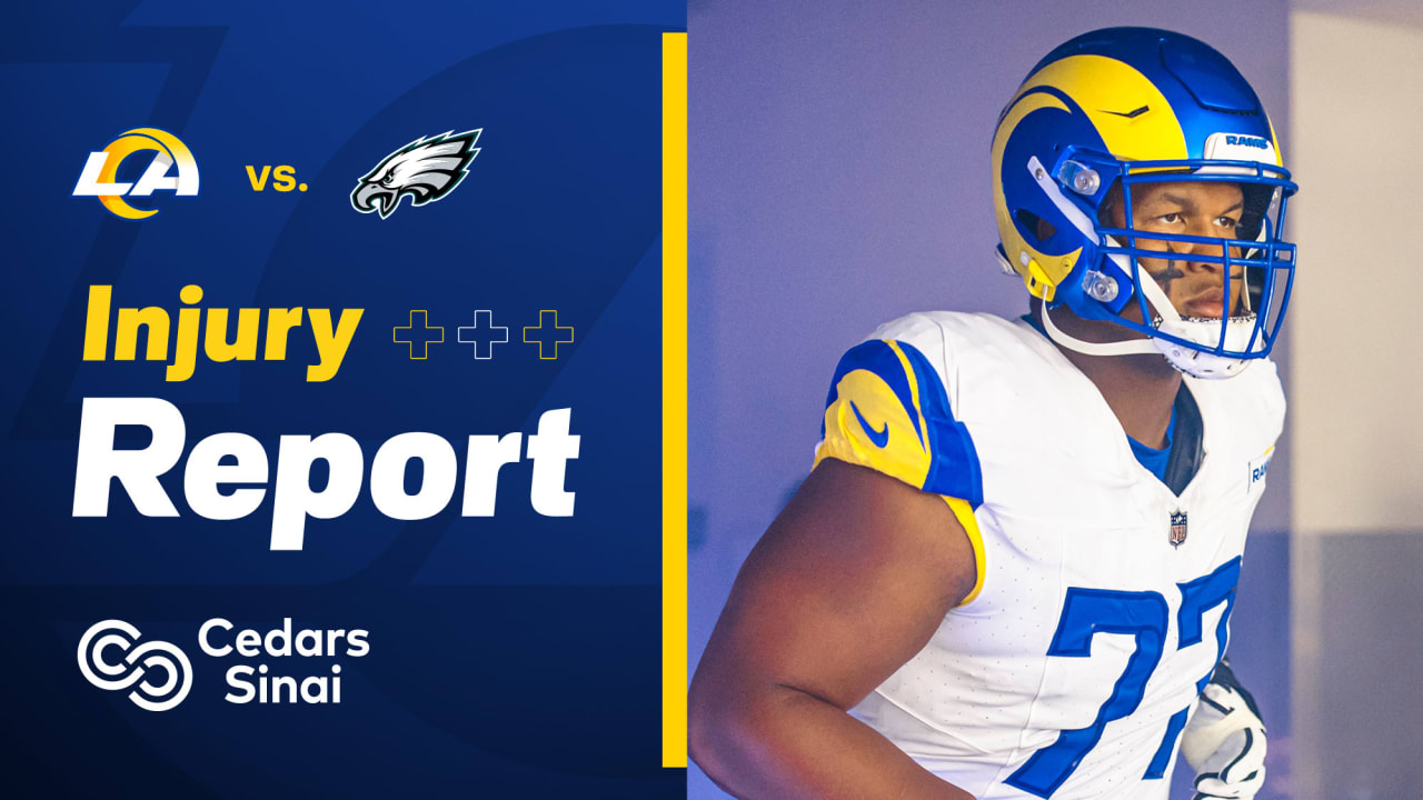 Injury Report 10/6: Rams offensive lineman Joe Noteboom ruled out for ...
