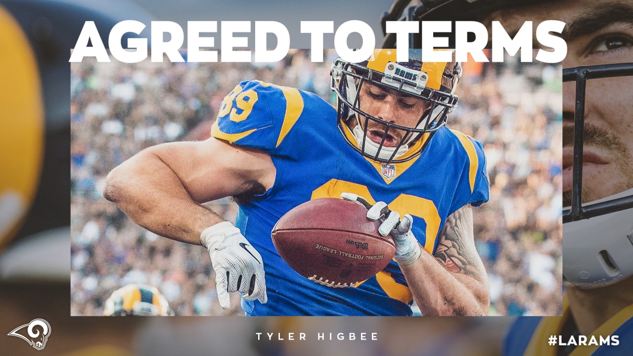 Rams, Tyler Higbee agree to terms on four-year extension