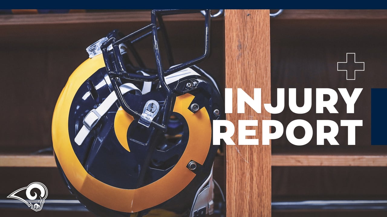 Injury Report 11/9: Rams Healthy, All on 53-Man Roster Available to Play