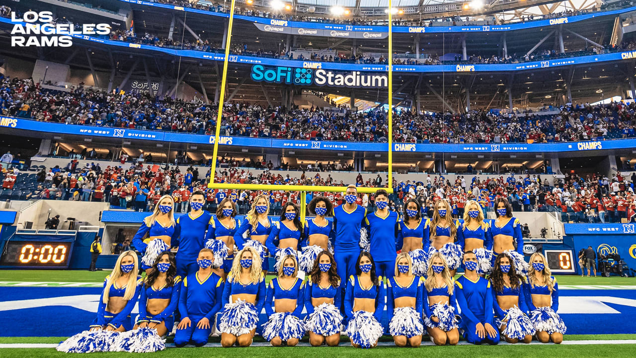 CHEER PHOTOS: Rams Cheerleaders at SoFi Stadium for regular-season ...