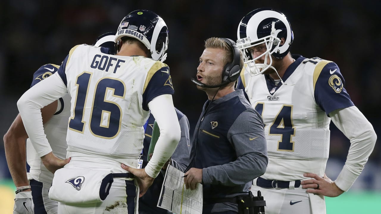 How Does McVay Communicate with Goff Before the Snap?