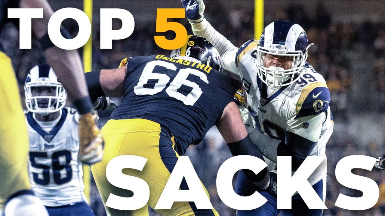 Top 5 sacks from 2019